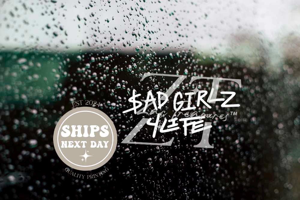 Sad Girlz 4life Decal - Etsy