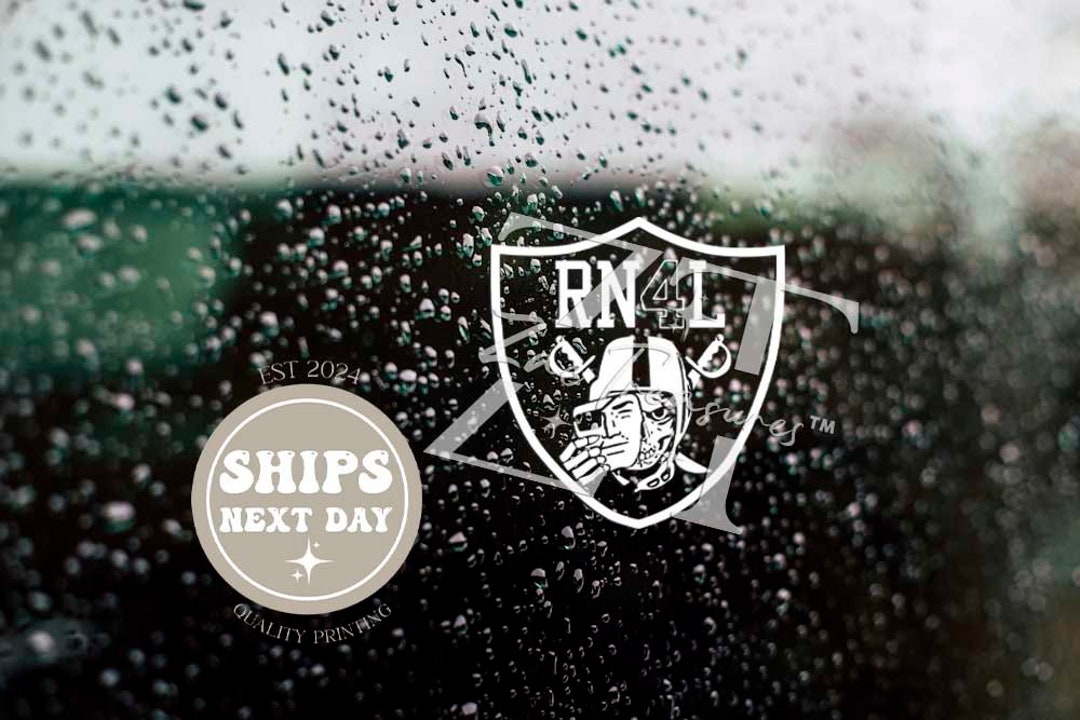 RN4L Raiders Decal - Etsy