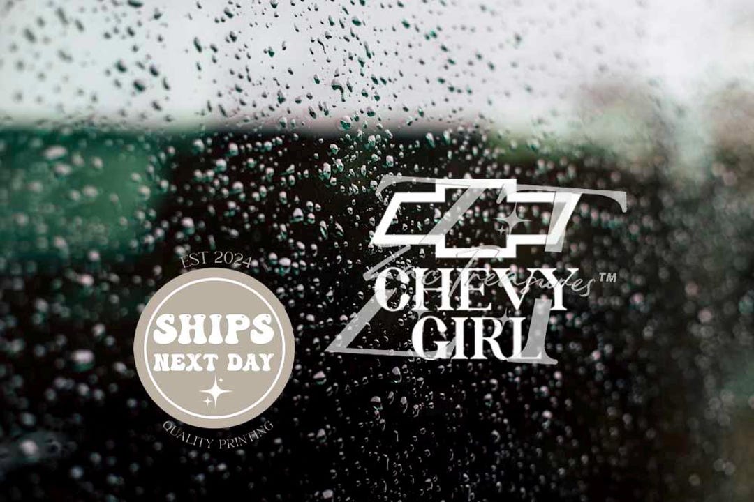 Chevy Girl Decal / Chevy Truck Decal - Etsy