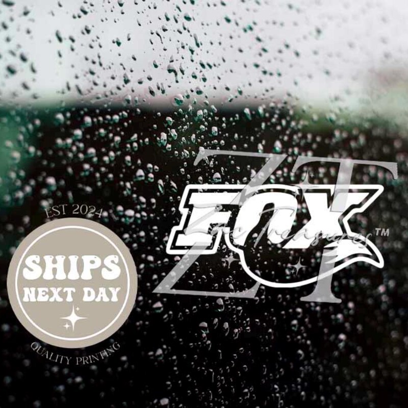 Fox Decal - Etsy