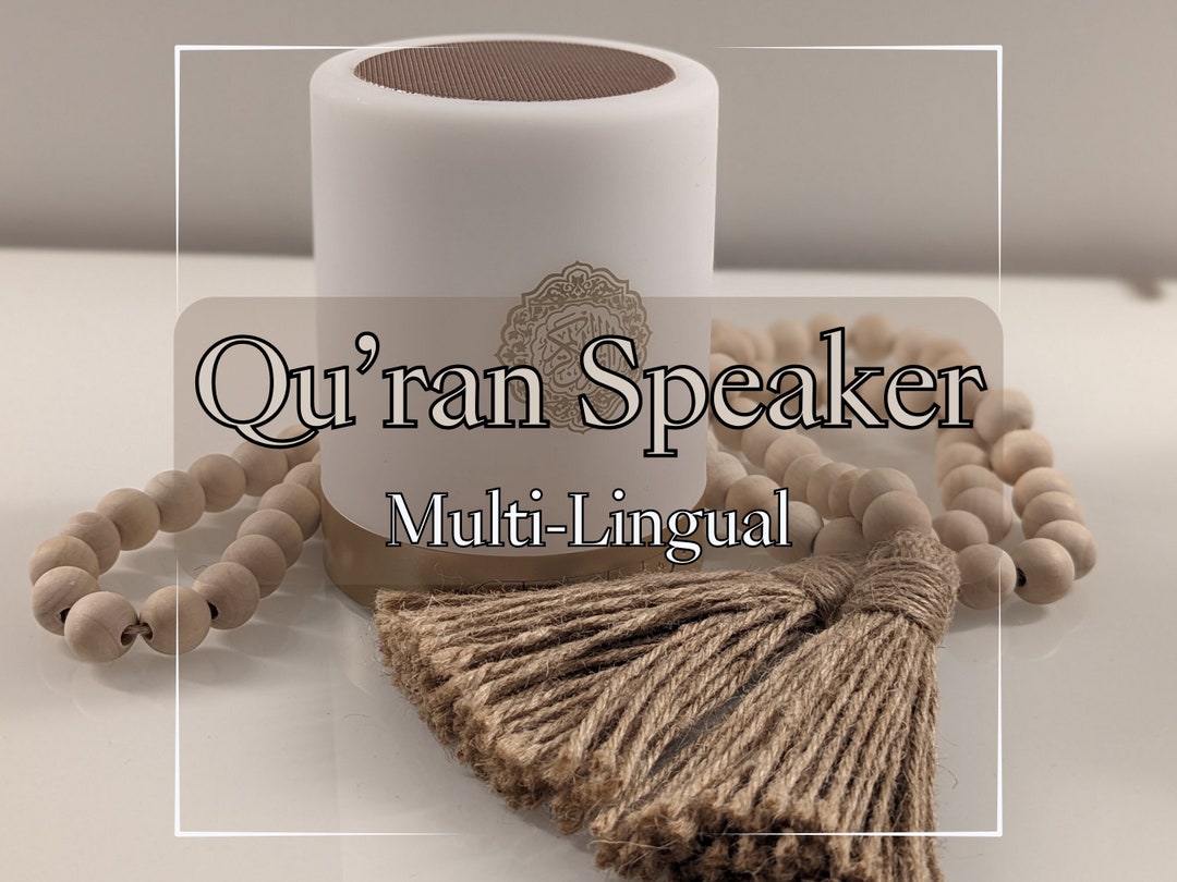 Portable Quran Speaker With Bluetooth, Remote Control, and ...