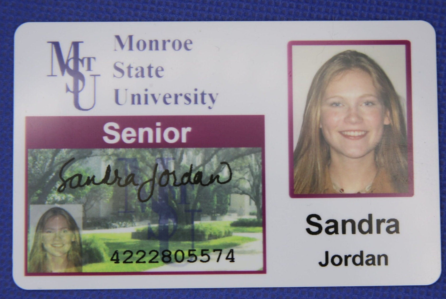 Custom Photo ID Badge With Optional Attachment - Personalized Name Tag ...