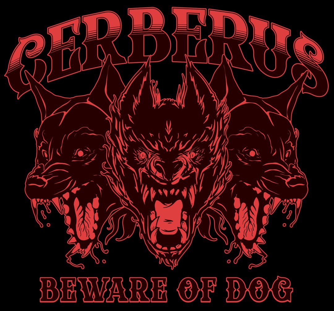 Cerberus Design PNG File - Etsy