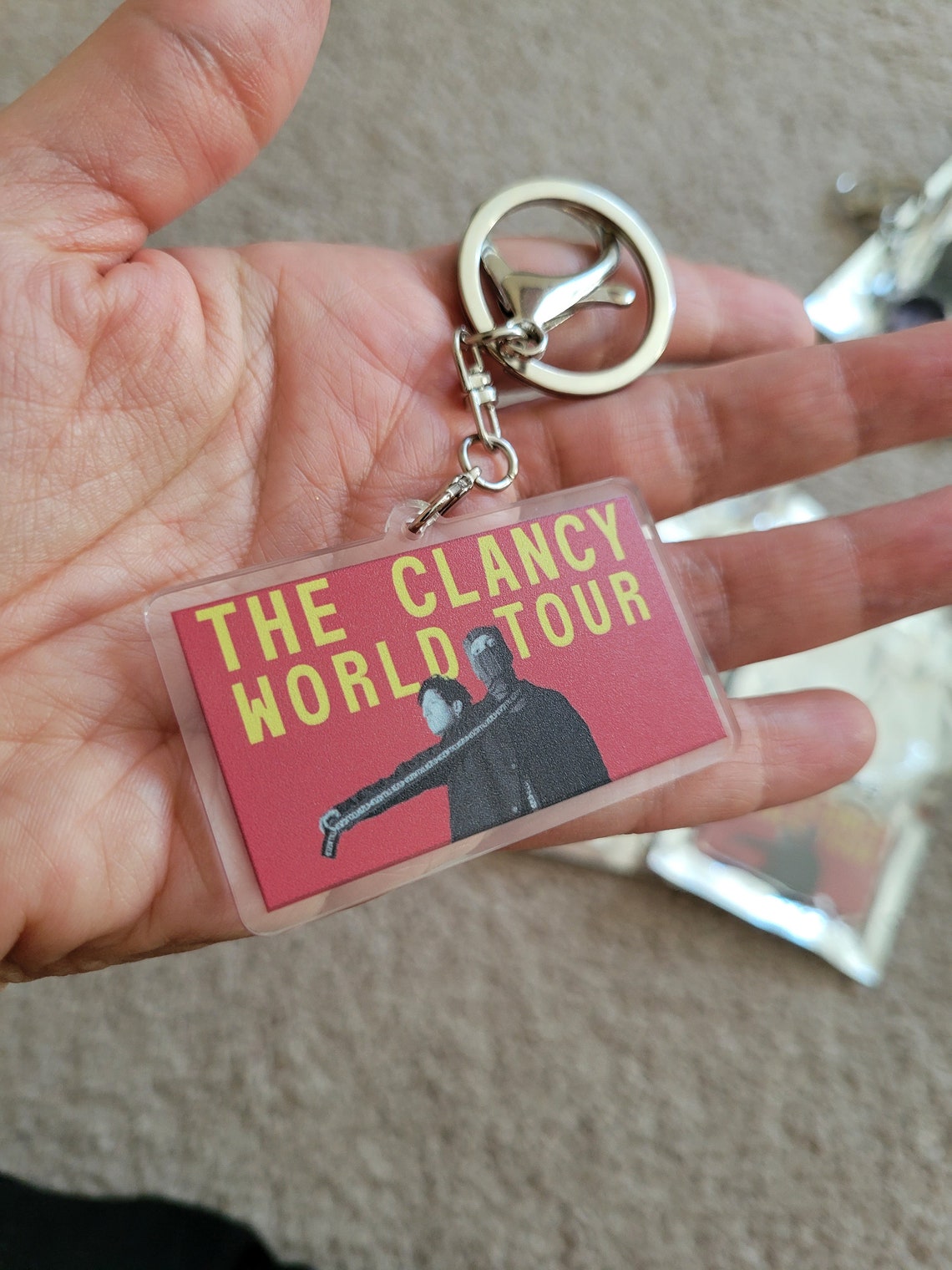 Twenty One Pilots Clancy World Tour Acrylic Keychain B Grade - Etsy