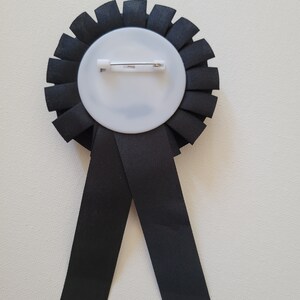 Rebellious Rosette Award Ribbon Brooch Badge Twenty One Pilots Clancy ...