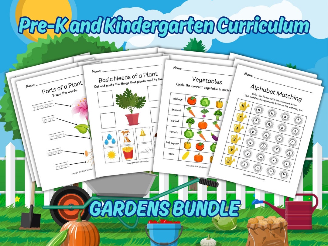 Gardens Curriculum for Early Learners. Weekly Curriculum for Daycare ...