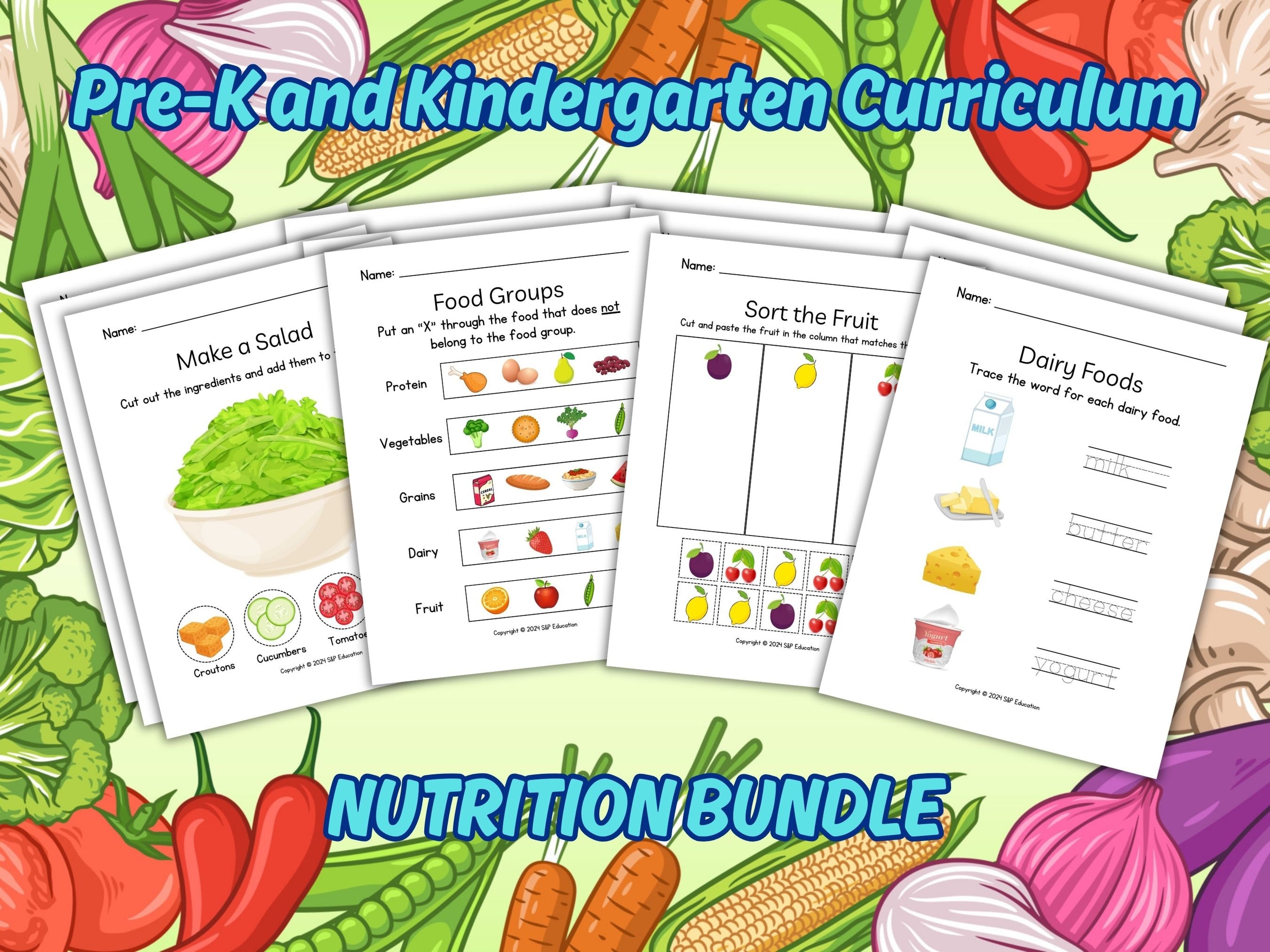 Nutrition Curriculum for Early Learners. Weekly Curriculum for Daycare ...