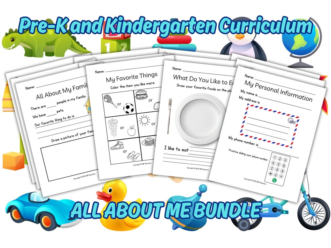 All About Me Curriculum for Early Learners. Weekly Curriculum for ...