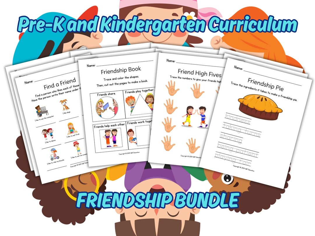 Friendship Curriculum for Early Learners. Weekly Curriculum for Daycare ...