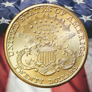 1879 Twenty Dollar Liberty Double Eagle Gold Plated Coin - Uncirculated - Etsy