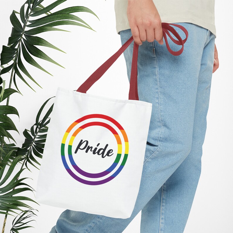 Pride Tote Bag Pride Month Gift Celebrate Gay Pride Parade Subtle LGBT ...