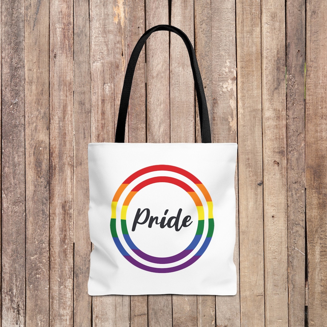 Pride Tote Bag Pride Month Gift Celebrate Gay Pride Parade Subtle LGBT ...