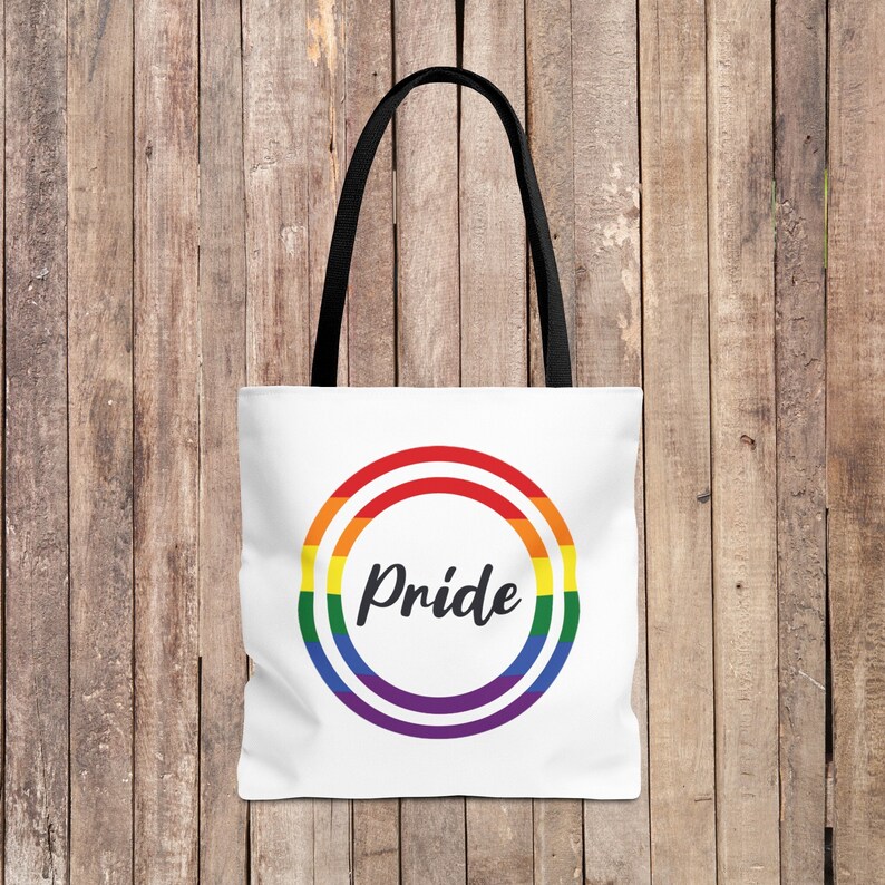 Pride Tote Bag Pride Month Gift Celebrate Gay Pride Parade Subtle LGBT ...