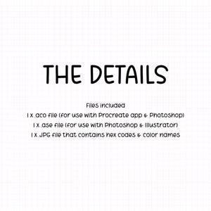 Cool as Ice Color Palette Compatible With Procreate, Photoshop ...