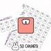 Weigh-in Planner Stickers | Scale Icon Stickers - Etsy