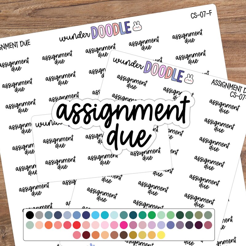 Student Planner Stickers - Etsy
