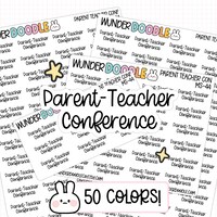 PRINTABLE Cute Parent Conference Notes, Parent-teacher Conference ...