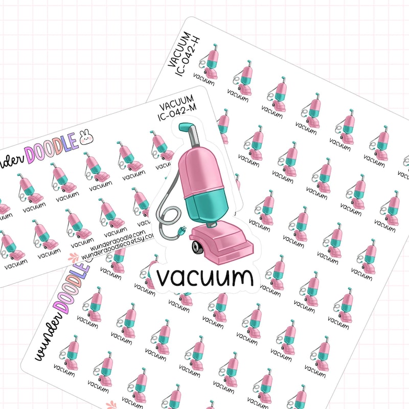 Vacuum Stickers - Etsy