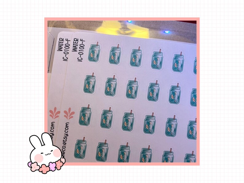 Water Planner Stickers | IC-0100 | Hydrate Stickers - Etsy