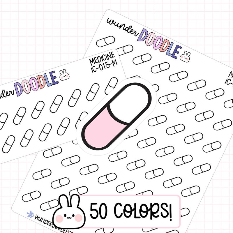 Funny Pill Case Sticker - Etsy