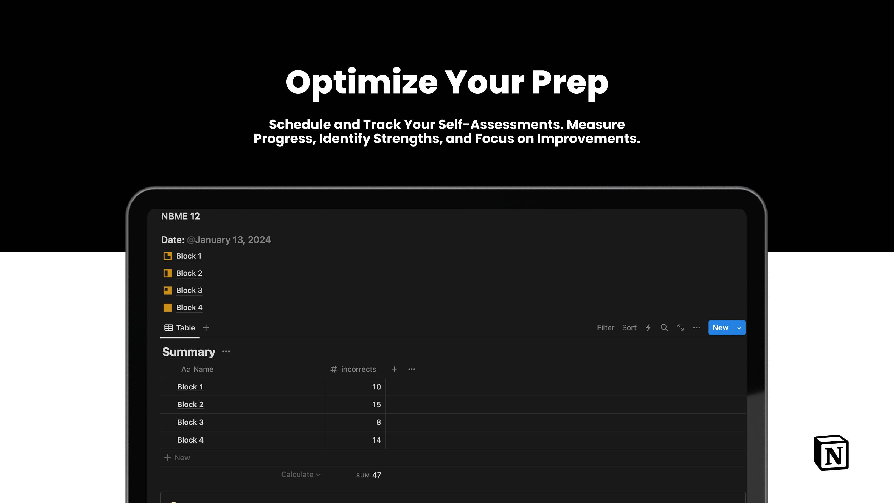 USMLE Studyhub Planner Notion Template for Medical Students, Exam Prep ...