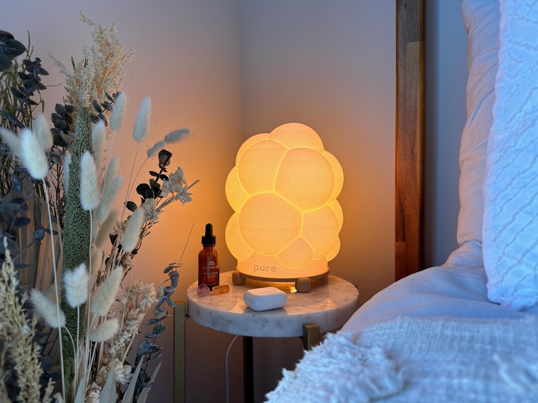 Cozy Cloud Table Lamp Living Room Decor Bedside Lamp Set Nursery Decor ...