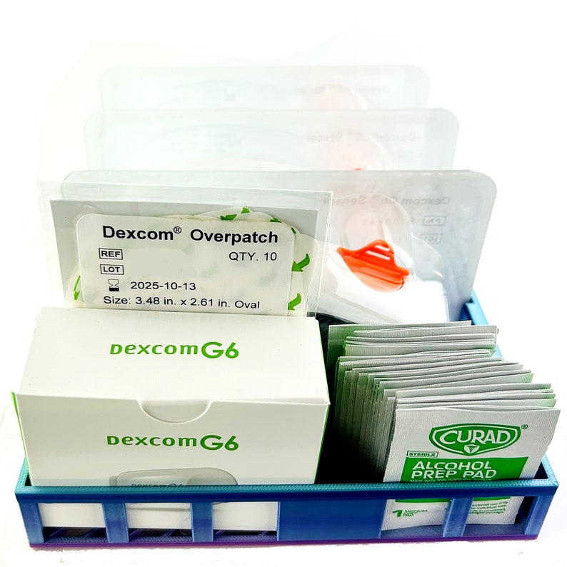 Dexcom G6 Organizer - Holds 3 Sensors + Transmitter - Etsy