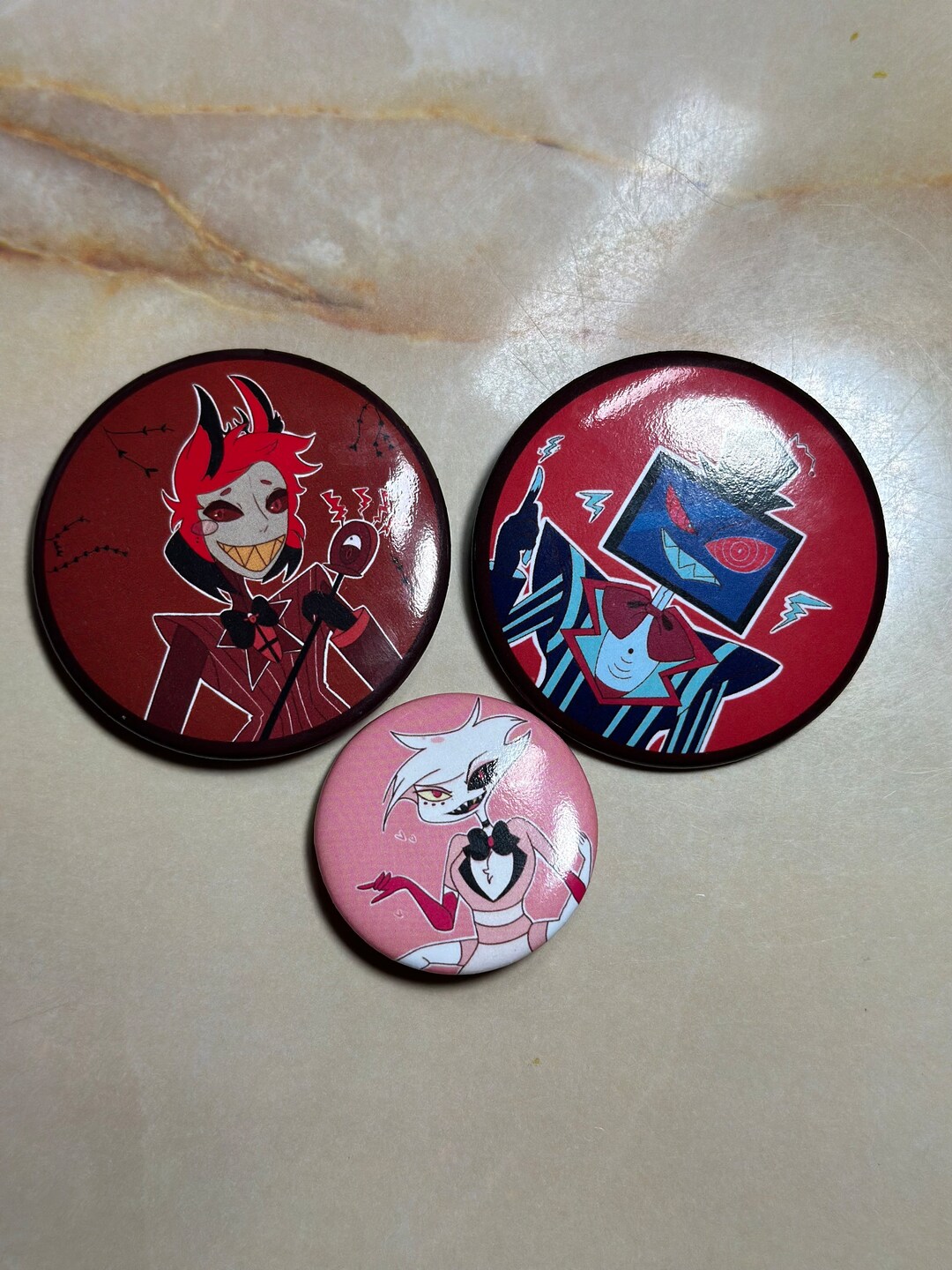 Hazbin Pin Set read Description - Etsy