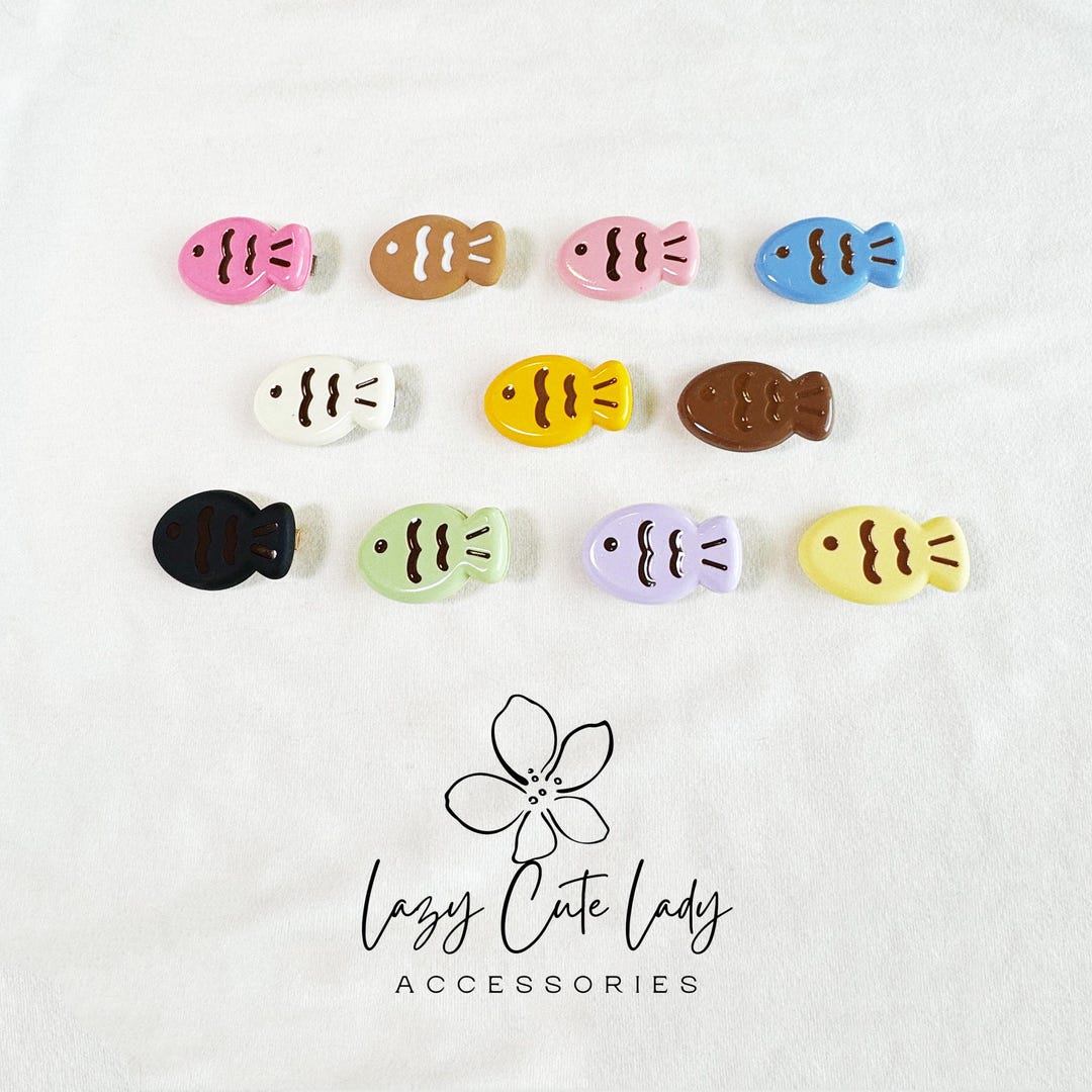 Little Fishy Delight Hair Clip - Cute Hair Accessory Hair Clips for ...
