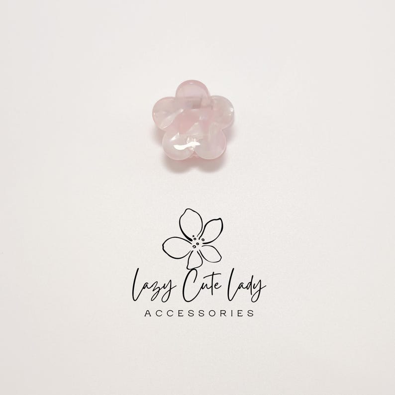 Mini Flower Hair Claw Clips – Colorful Eco-friendly Acetate Hair ...