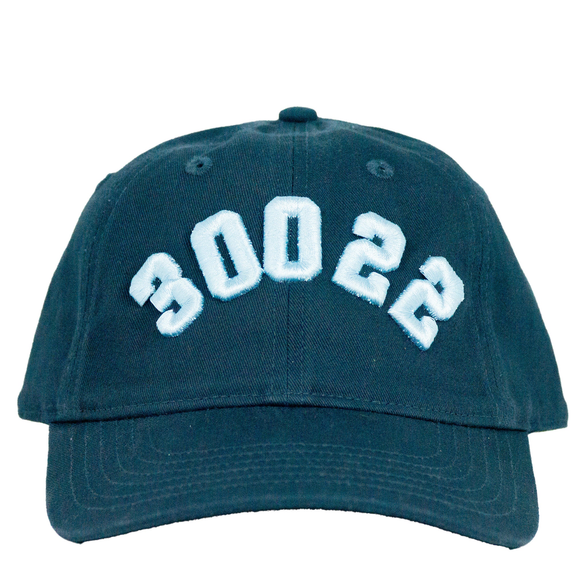 CUSTOMIZED Navy 3D Puff Area Code Hat Zip Code Hat Unstructured - Etsy