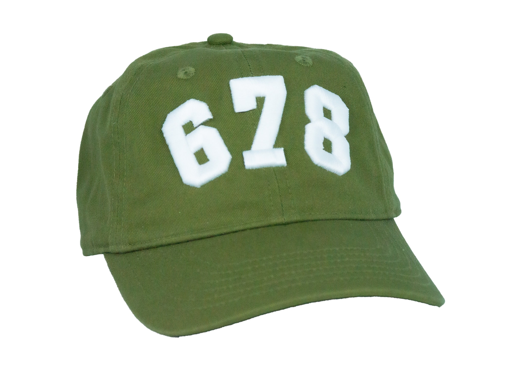 CUSTOMIZED - 3D Puff - Area Code Hat - Zip Code Hat - Hunter Green - Unstructured - Etsy