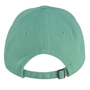 CUSTOMIZED - Mint - 3D Puff - Area Code Hat - Zip Code Hat - Unstructured - Etsy