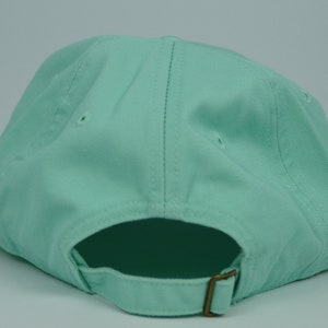 CUSTOMIZED - Mint - 3D Puff - Area Code Hat - Zip Code Hat - Unstructured - Etsy