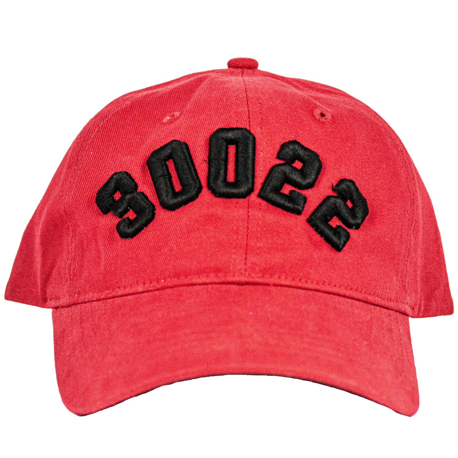 CUSTOMIZED - Red - 3D Puff - Area Code Hat - Zip Code Hat - CODE CAP - Unstructured - Etsy