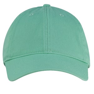 CUSTOMIZED - Mint - 3D Puff - Area Code Hat - Zip Code Hat - Unstructured - Etsy