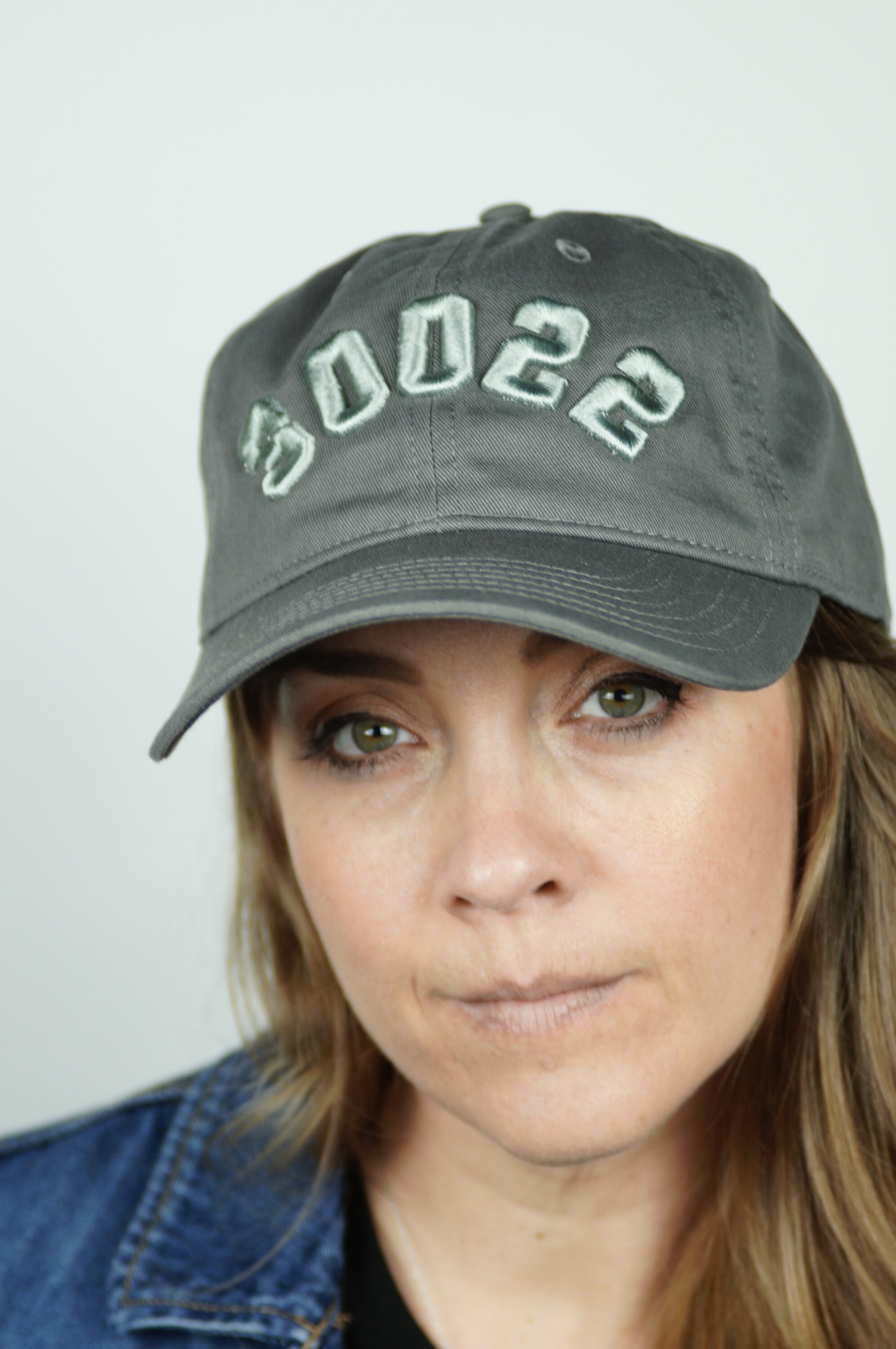 CUSTOMIZED - Gray - 3D Puff - Area Code Hat - Zip Code Hat ...