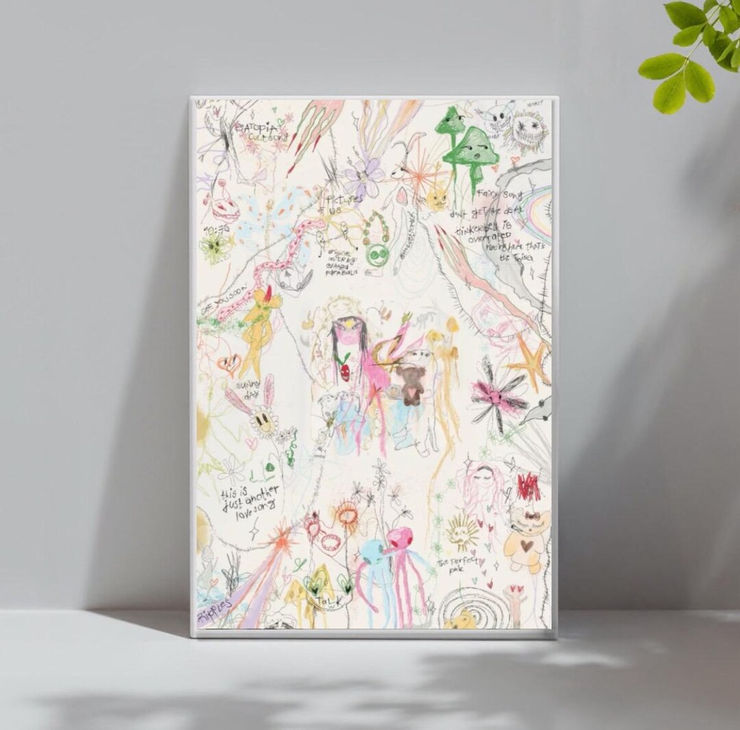 Beatopia Beabadoobee Album Cover Music Poster Wall Art for Bedroom ...