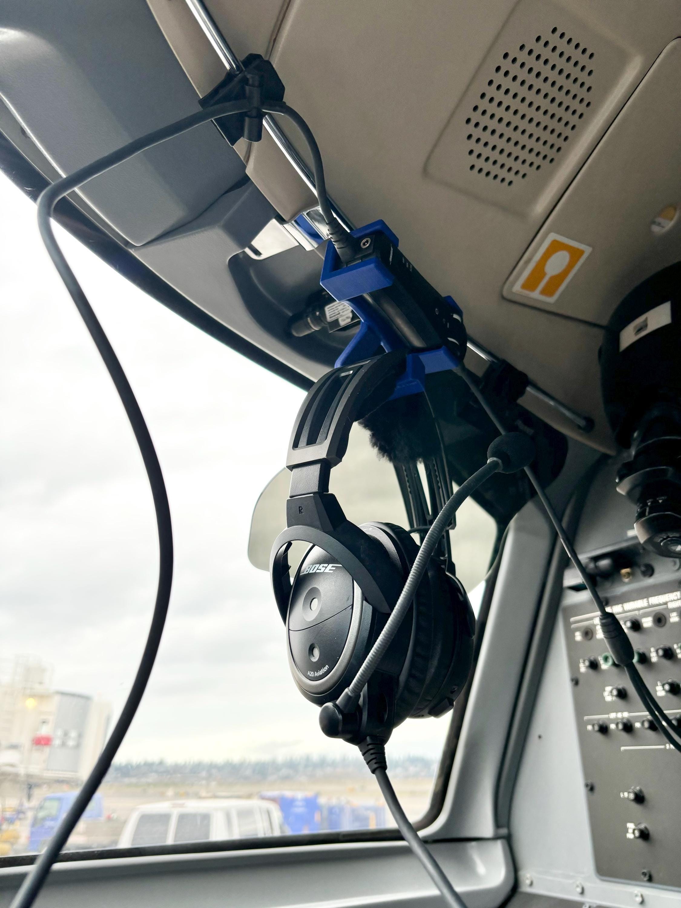 Bose A20 Boeing 737 Headset and Control Hanger - LIFETIME GUARANTEE - Etsy