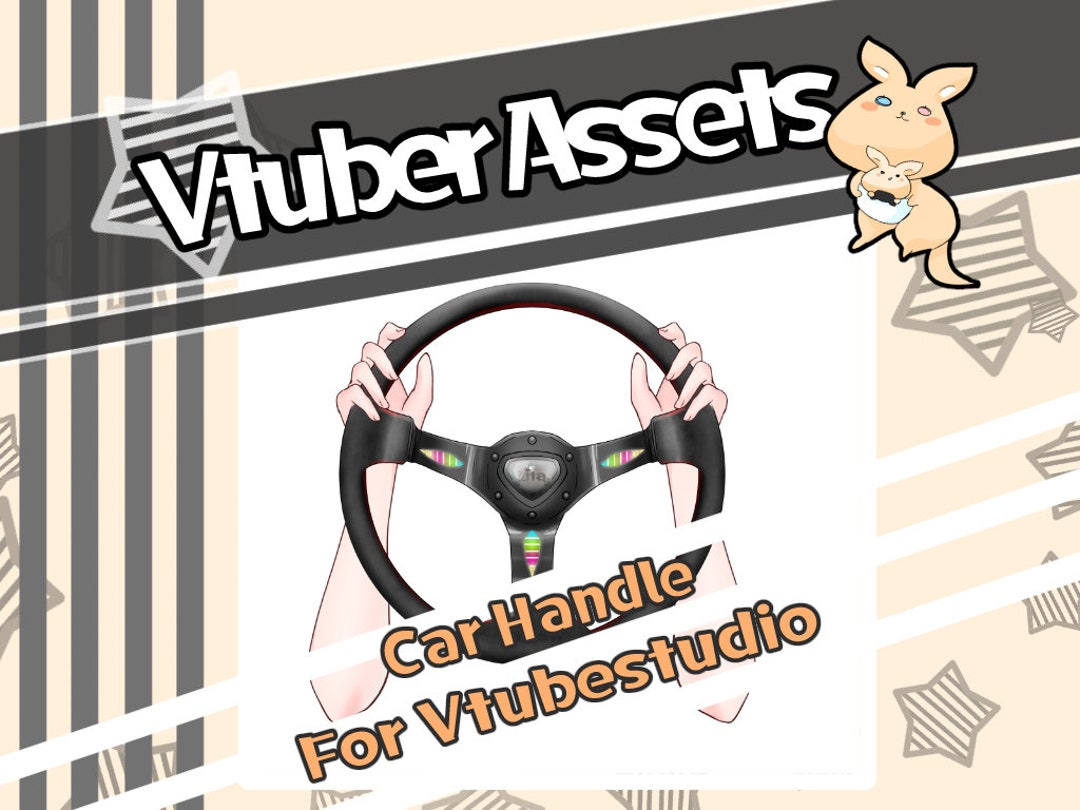 Vtuberassets--car Handle --[live2d Item] - Etsy
