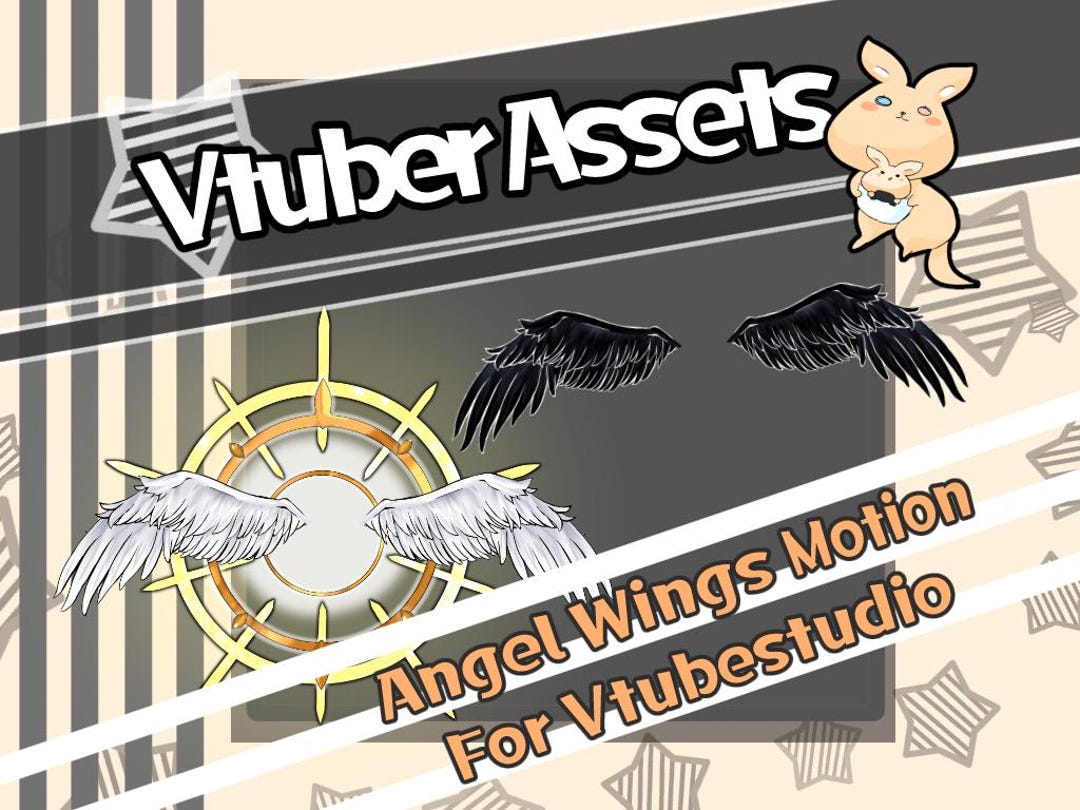 Animated Wings for Streamers – Become an Angel or Fallen Angel - Etsy