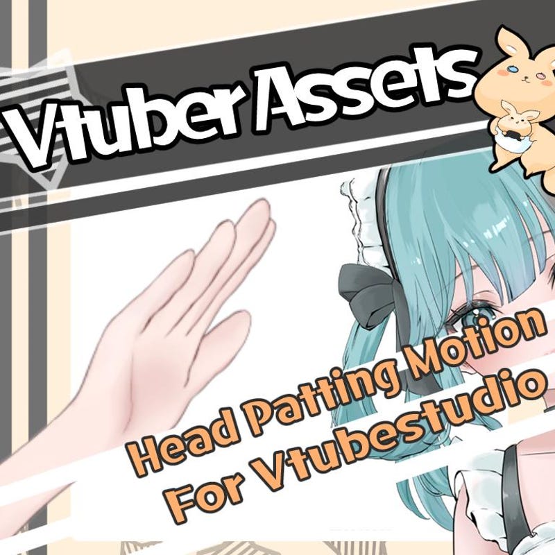 Vtuber Headpat Asset - Etsy