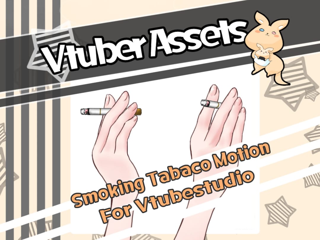 Smoking Tabaco Motion [vtuber] [vtubestudio] - Etsy