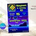 Geometry Dash Invitation, Canva Editable Card, Instant Download ...