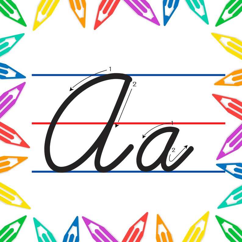 CURSIVE WRITING WORKBOOK - Etsy