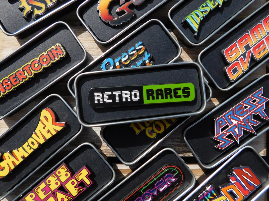 Retro Rare Coin-op Series 2 Enamel Pins - Etsy Australia