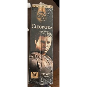 Vhs-cleopatra- Special Edition- 2 Tapes- 2001 Double Cassette Elizabeth ...