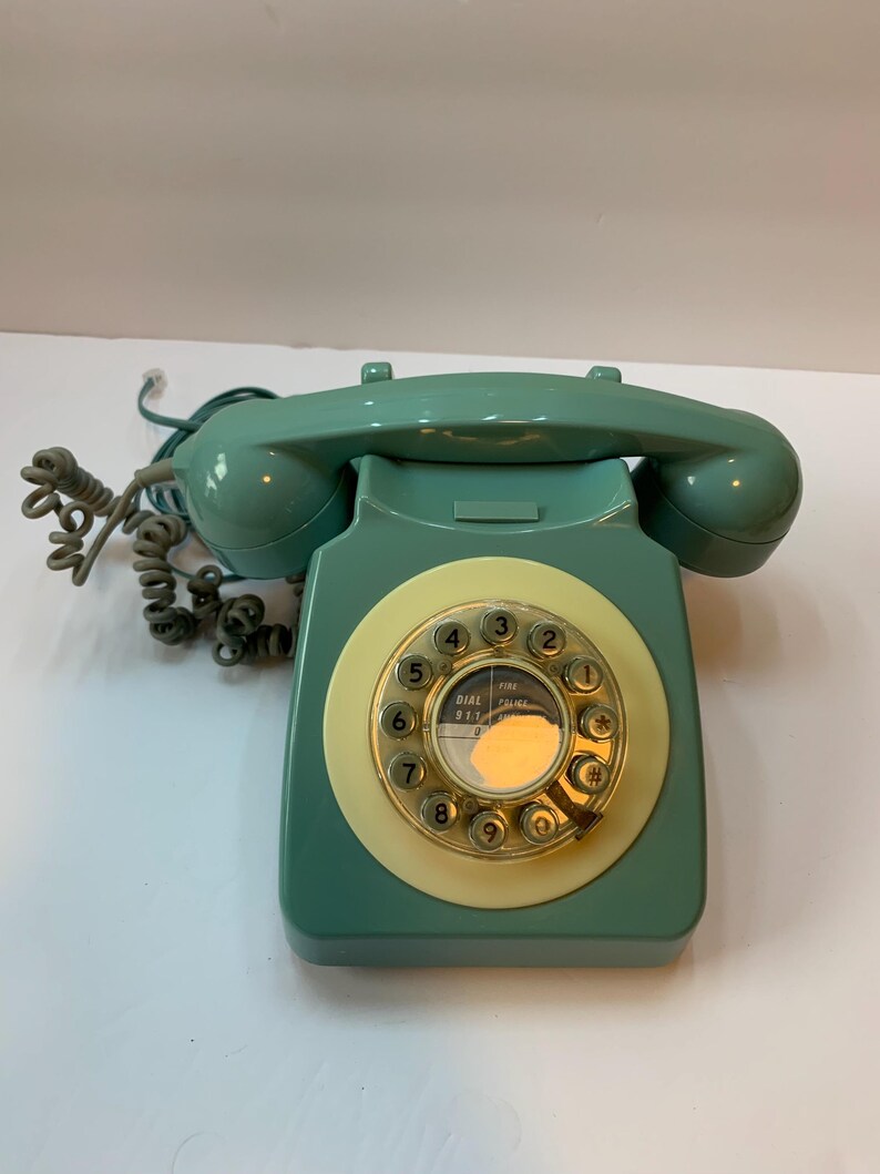 Vintage Style Telephone Push Button Retro by Wild & Wolf - Etsy