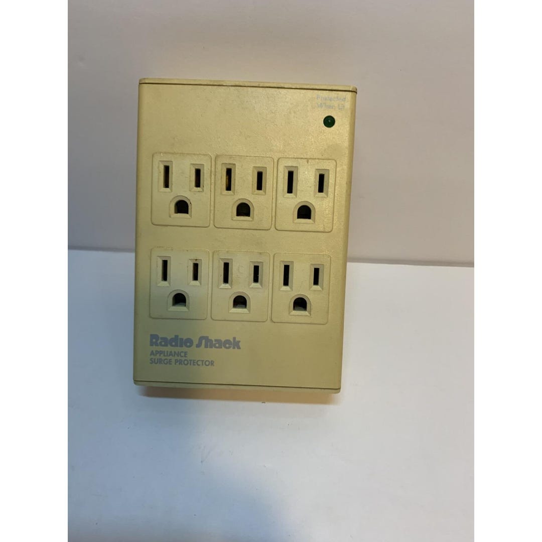 Vintage Radio Shack Electronics Equipment Surge Protector - Etsy