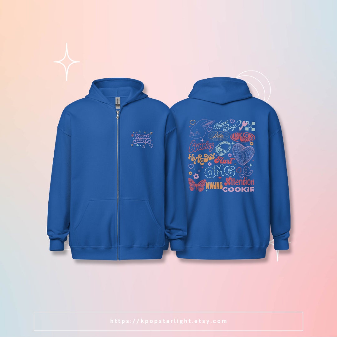 Newjeans Logo Tee, New Jeans Tracklist Design, New Jeans T-shirt || K ...